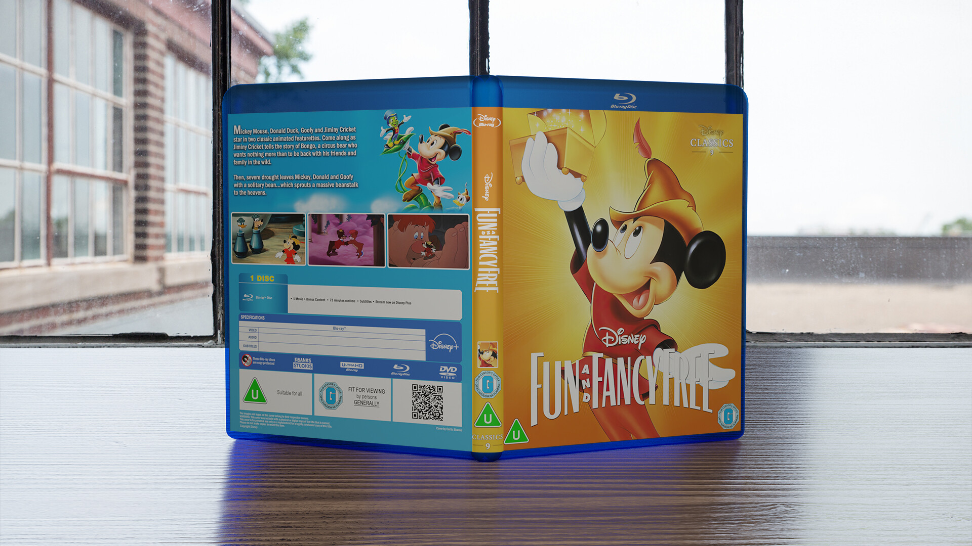 ArtStation - Fun & Fancy Free (1947) Custom Blu-ray Cover