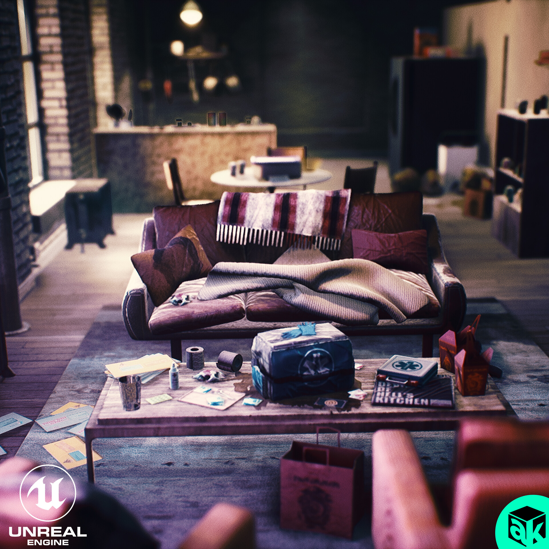 ArtStation - Hell's Kitchen Apartment