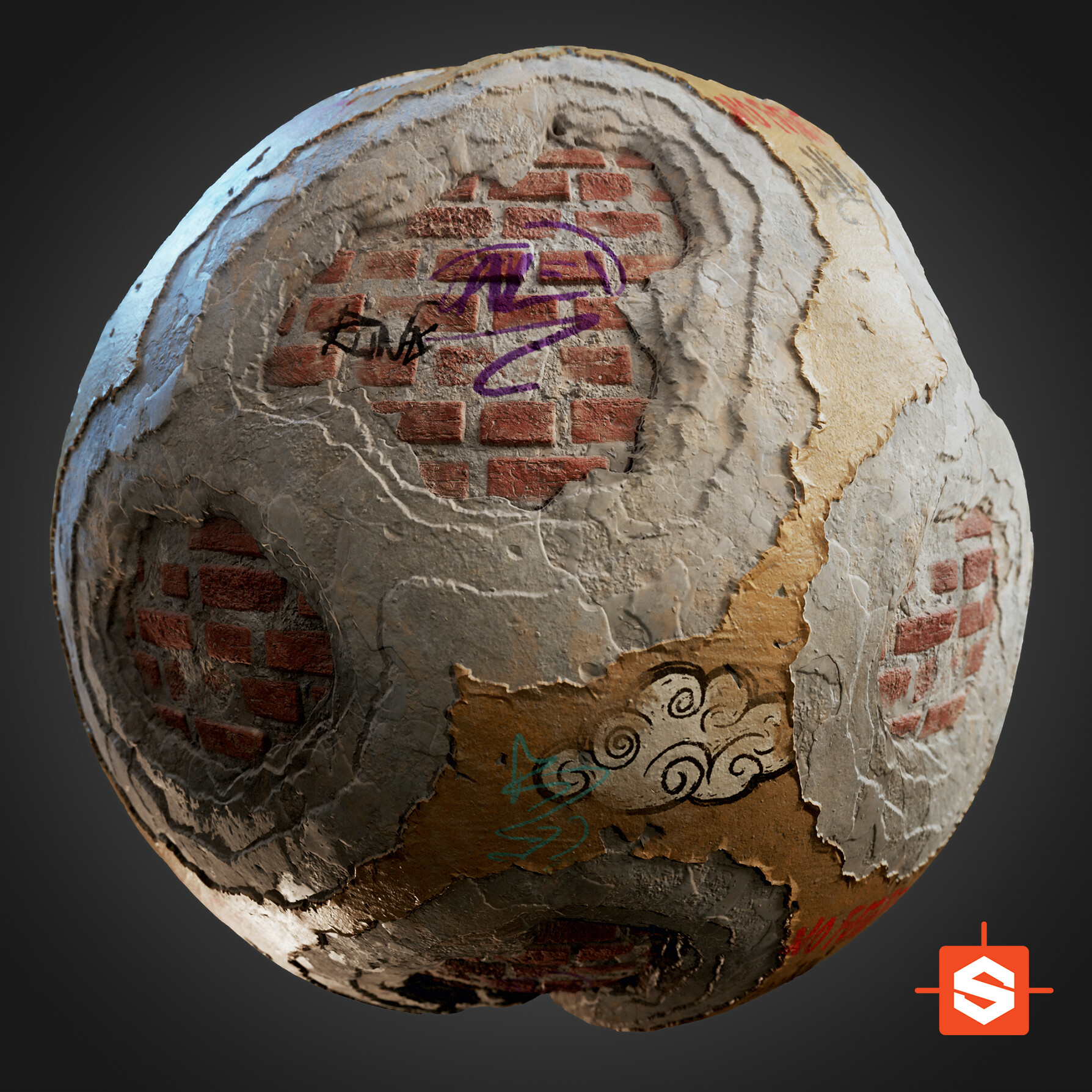 ArtStation - Wall Blend Material
