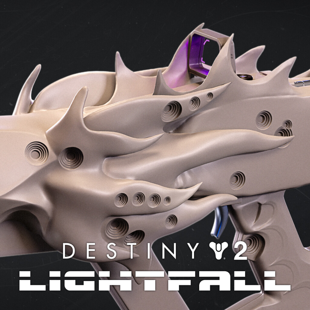 ArtStation - "Destiny 2: Lightfall" Briar's Contempt Linear Fusion Rifle