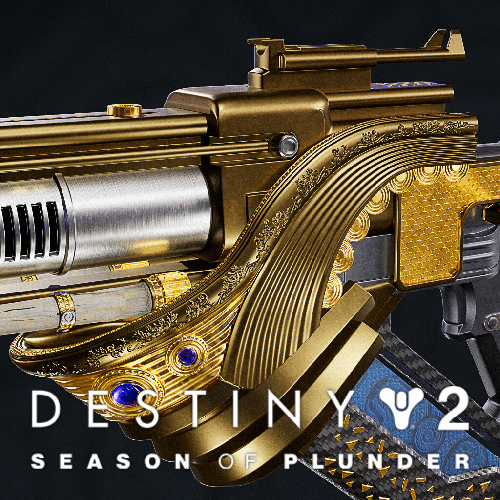 ArtStation - "Destiny 2" Honor of the Empress Scout Rifle Exotic Ornament