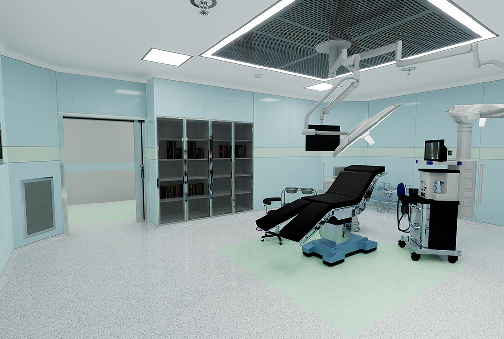 ArtStation - Hospital Operation Theater