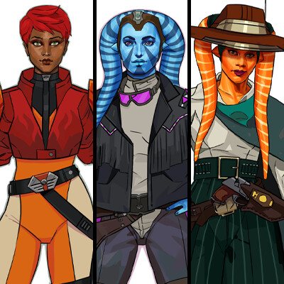 ArtStation - Star Wars inspired Smuggler concept