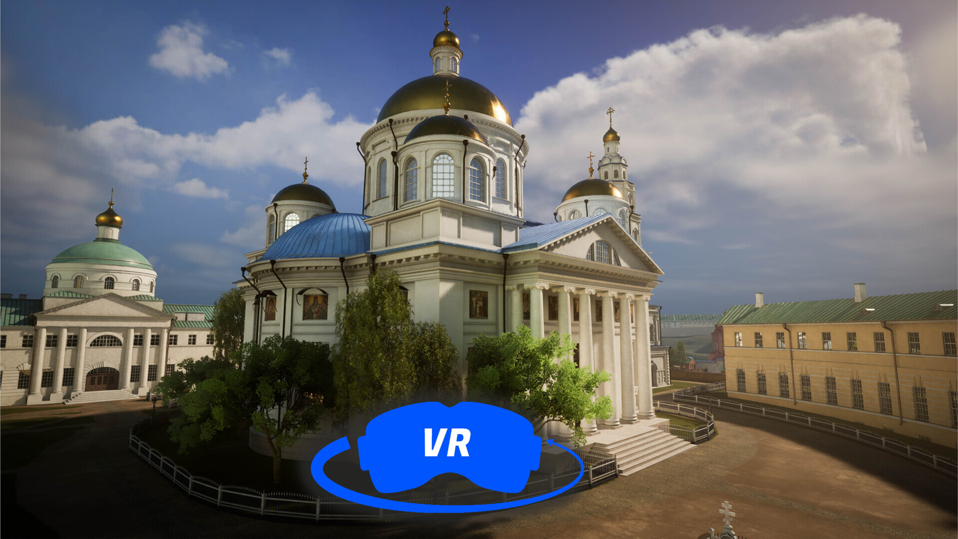 ArtStation - Reconstruction of the old church. VR - Oculus quest 2.