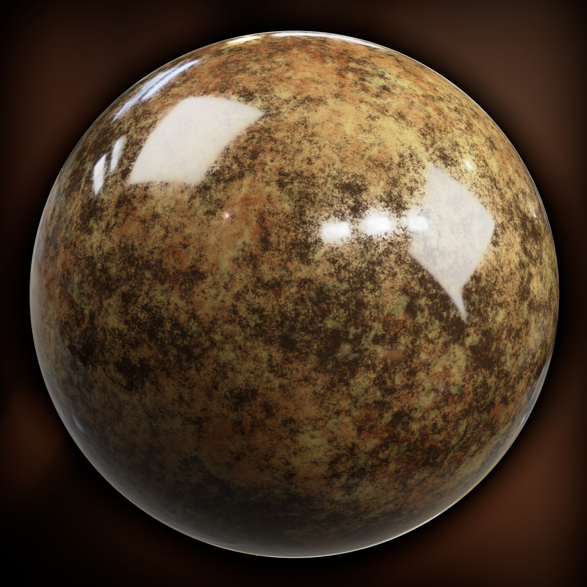 ArtStation - Procedural Brown Granite Material (Blender Tutorial)