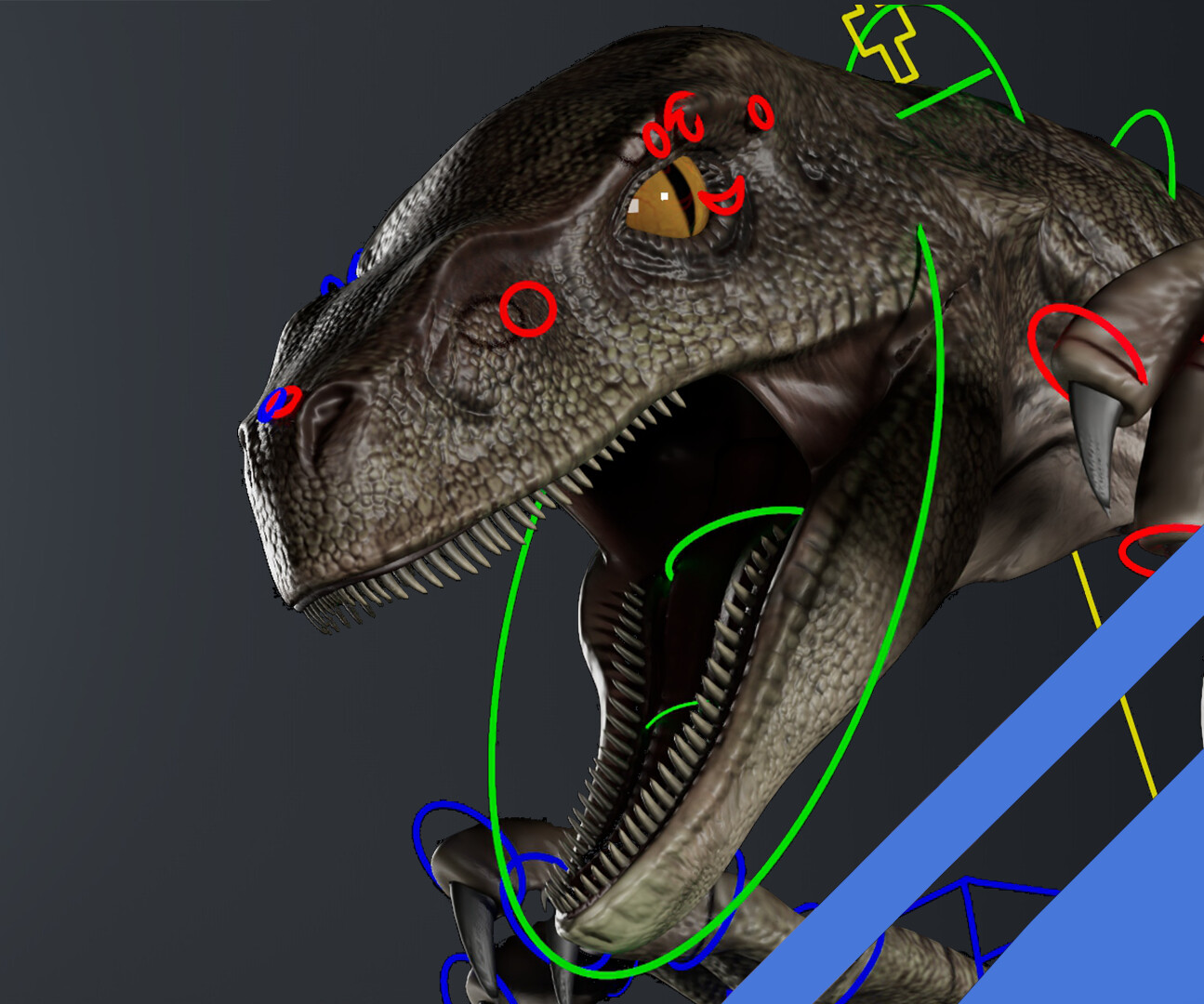 ArtStation - Raptor Rig