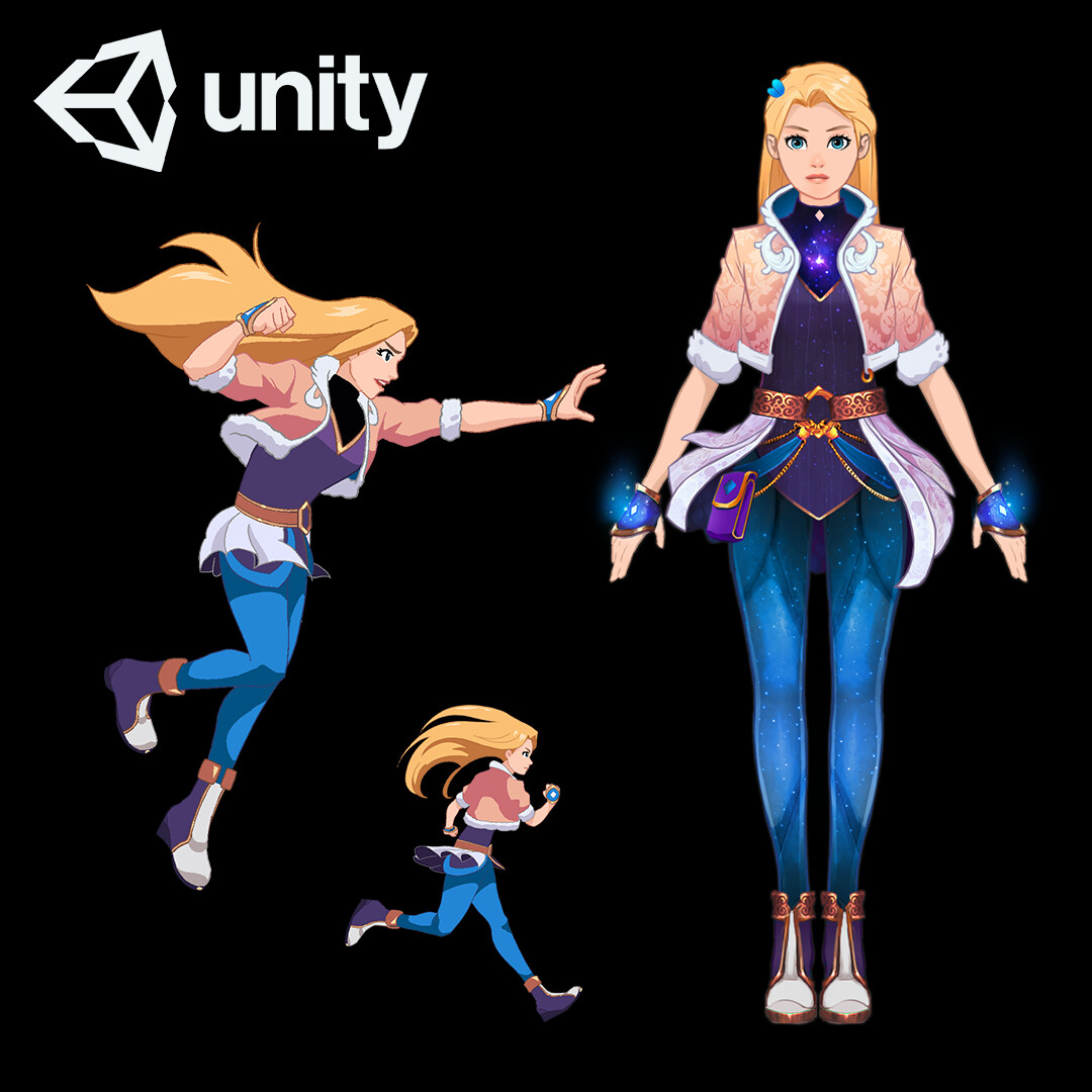 ArtStation - Animation Main Character — Little Legend