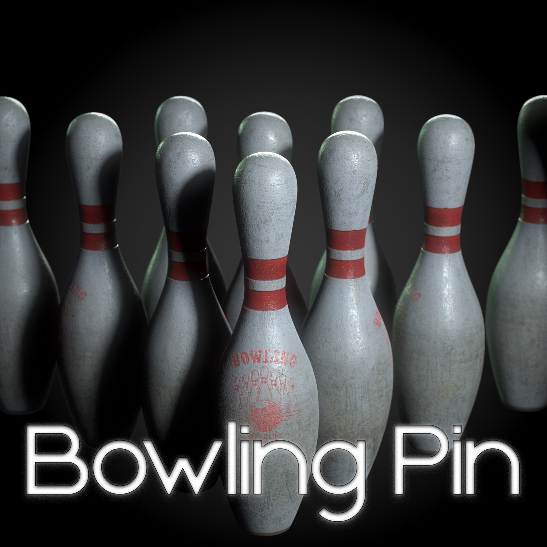 ArtStation - Bowling Pin