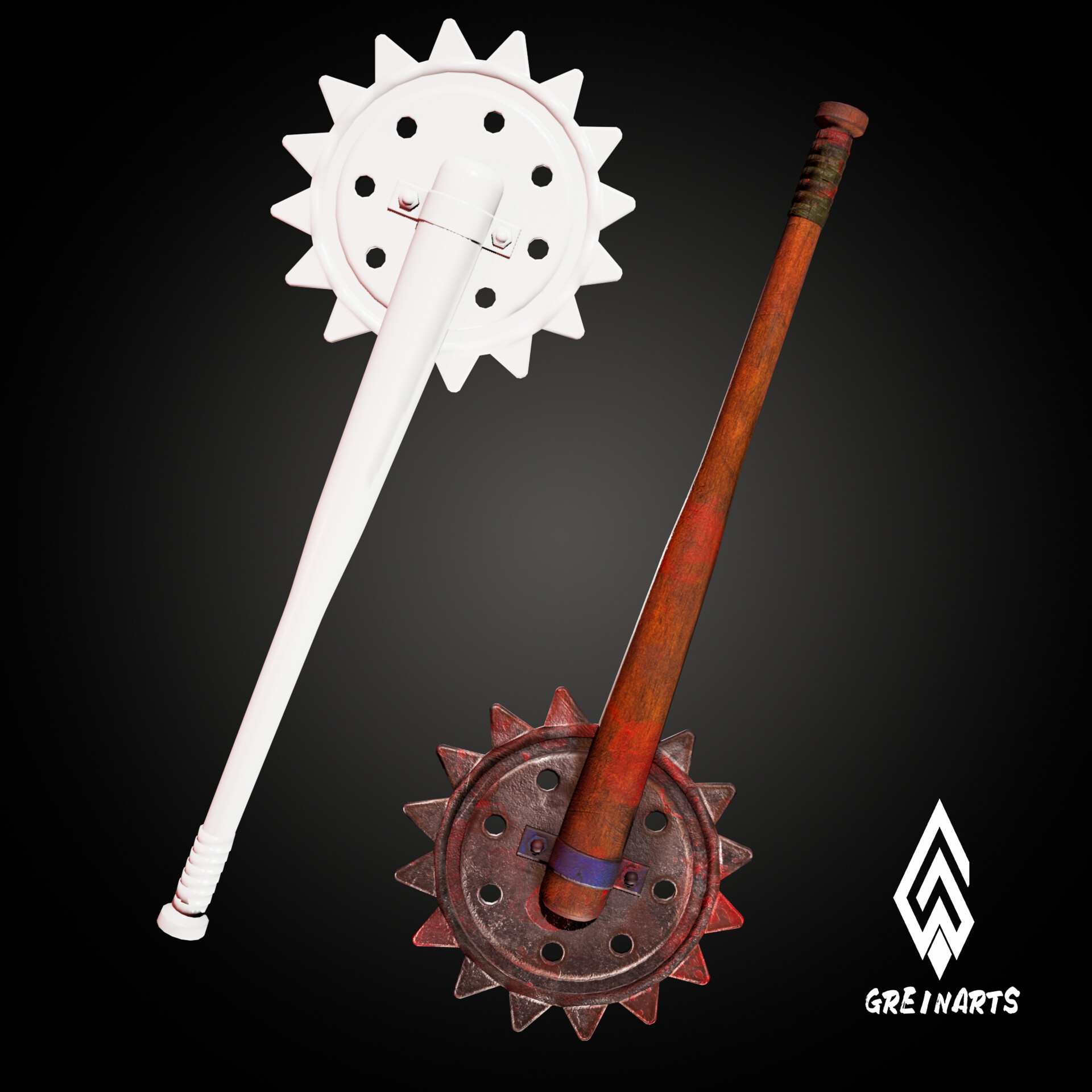 ArtStation - SawBat Weapon