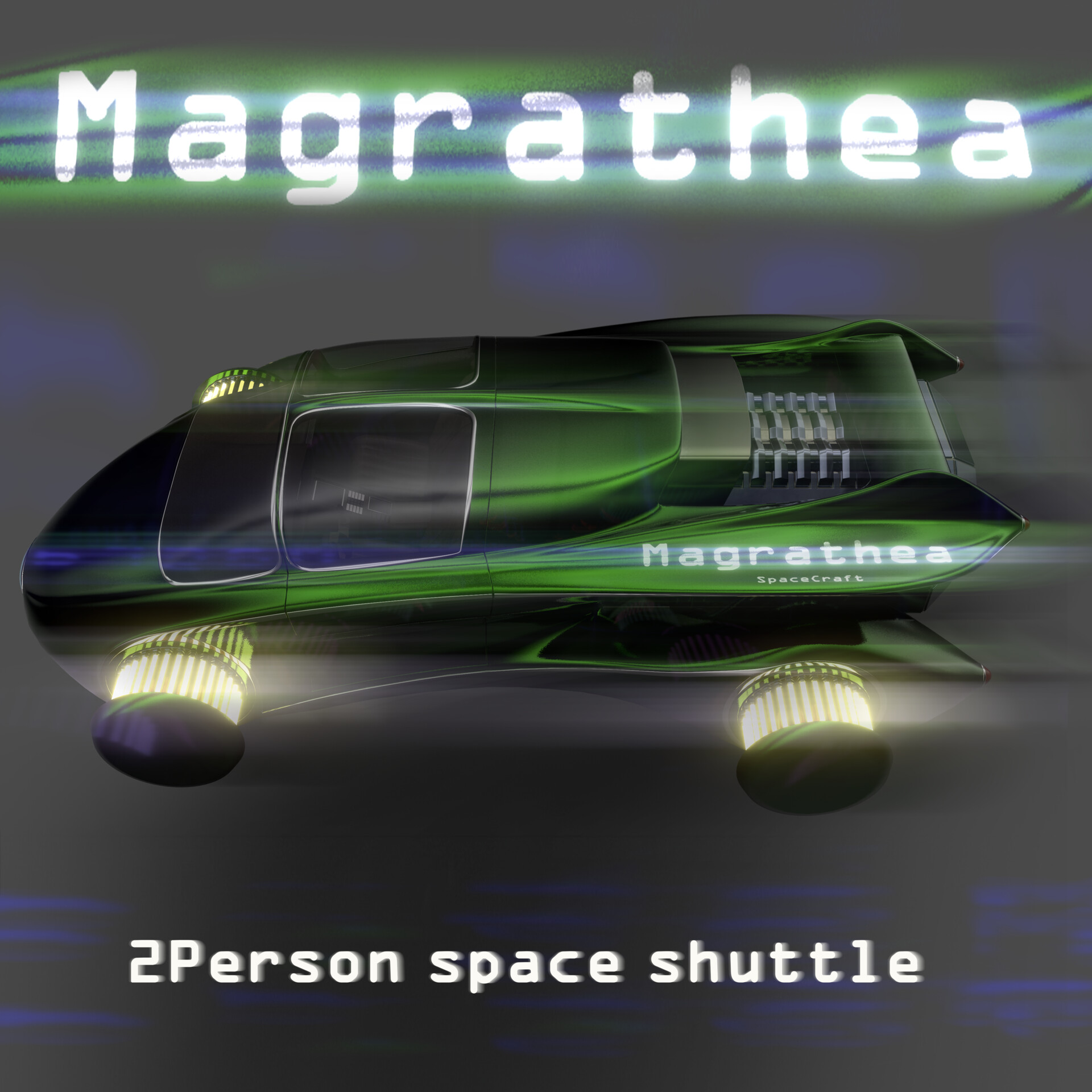 ArtStation - "Magrathea" space shuttle concept.