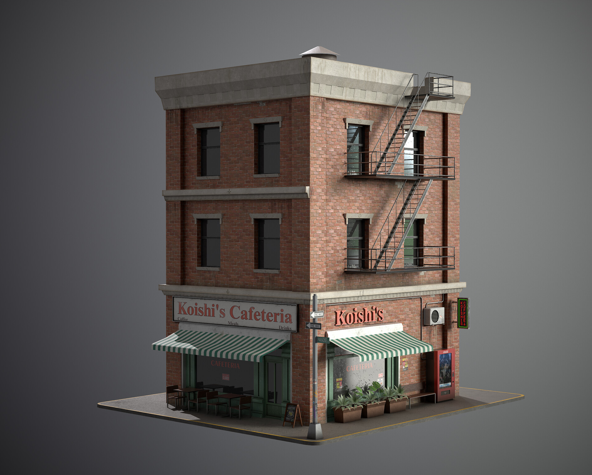 ArtStation - Koishi's Cafeteria