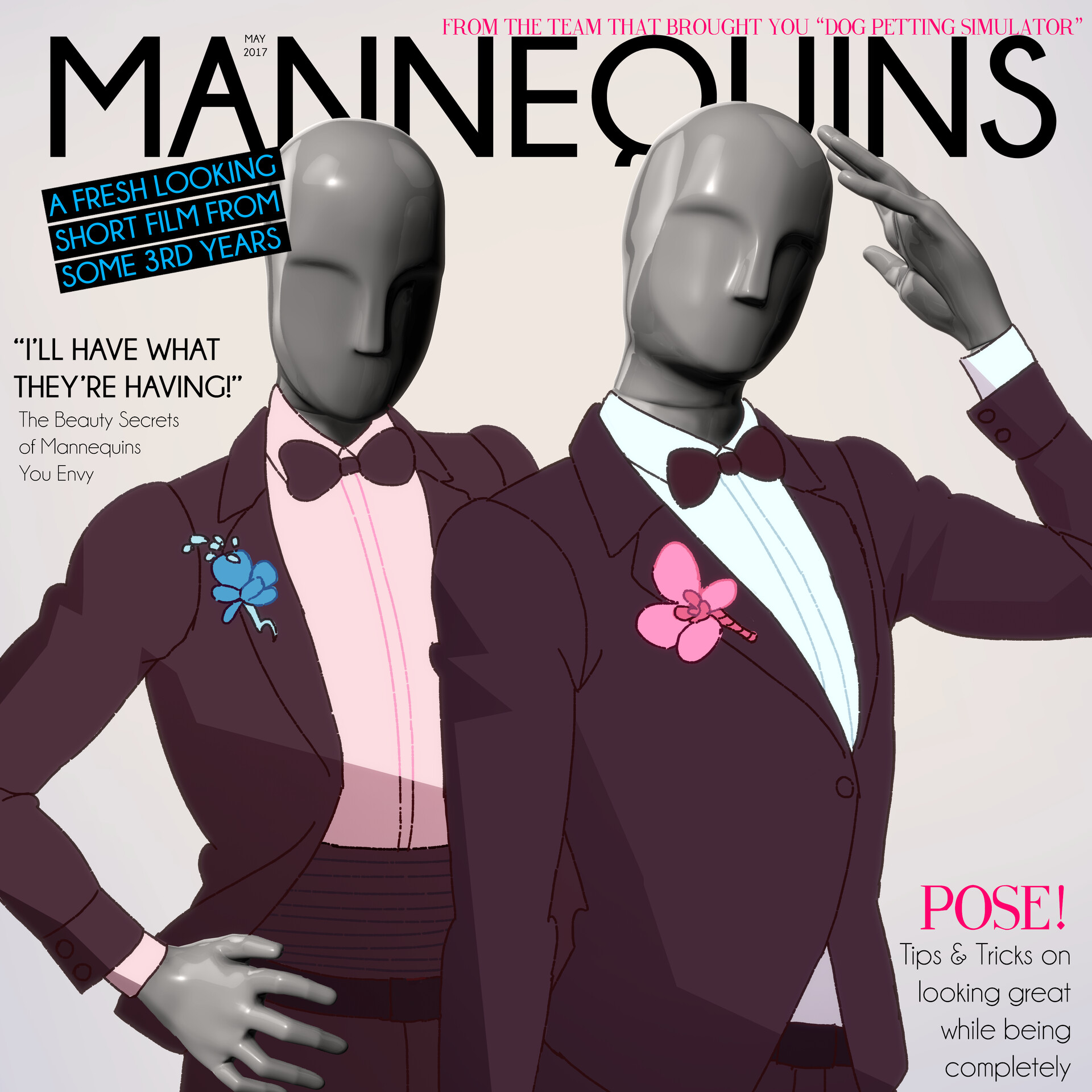 ArtStation - MANNEQUINS short film 2017