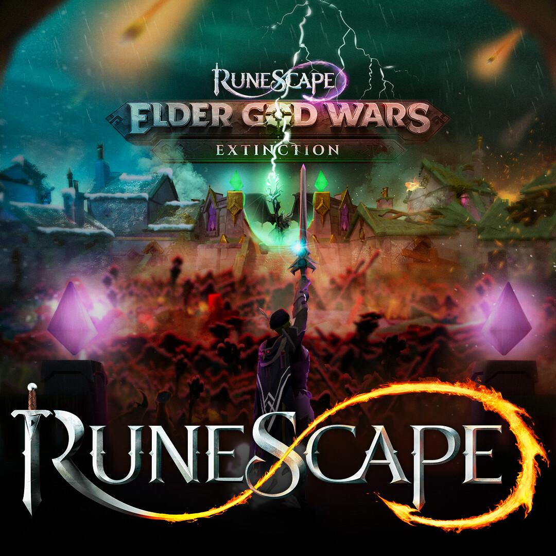 ArtStation - RuneScape - Elder God Wars: Extinction Poster