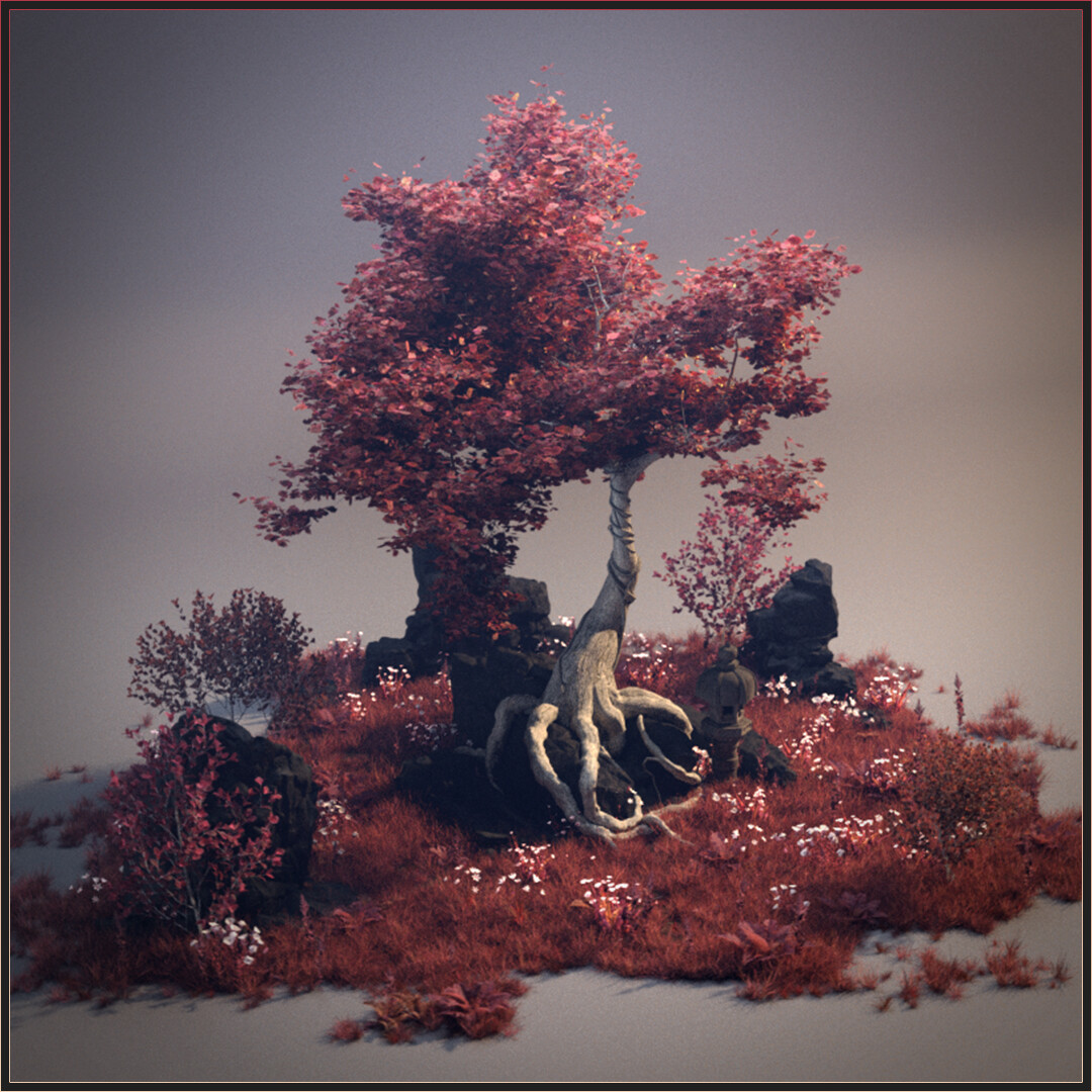ArtStation - A MYSTIC TREE