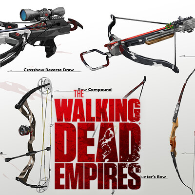 ArtStation - The Walking Dead: Empires - Arrow/Bolt Weapons