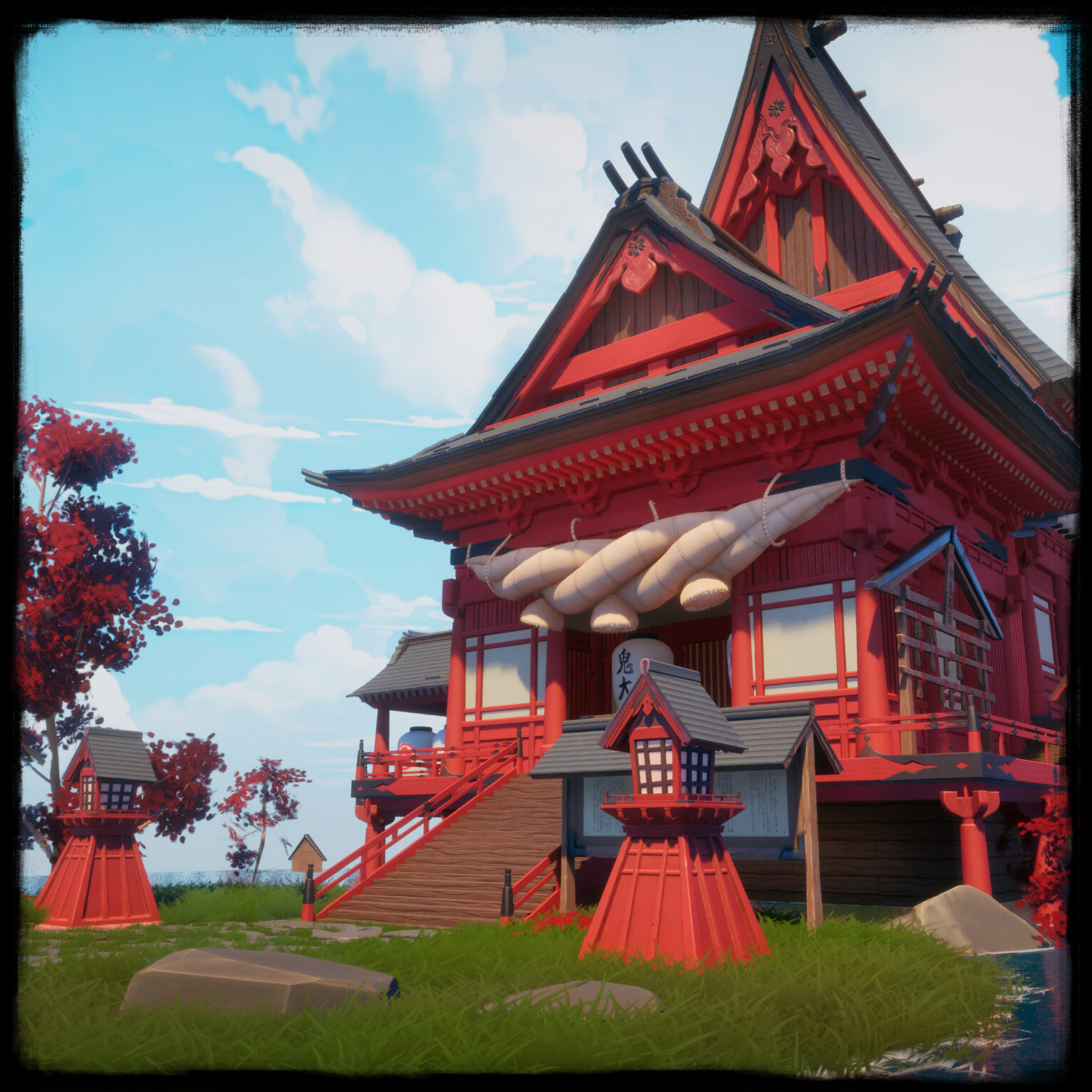 ArtStation - Japanese Temple