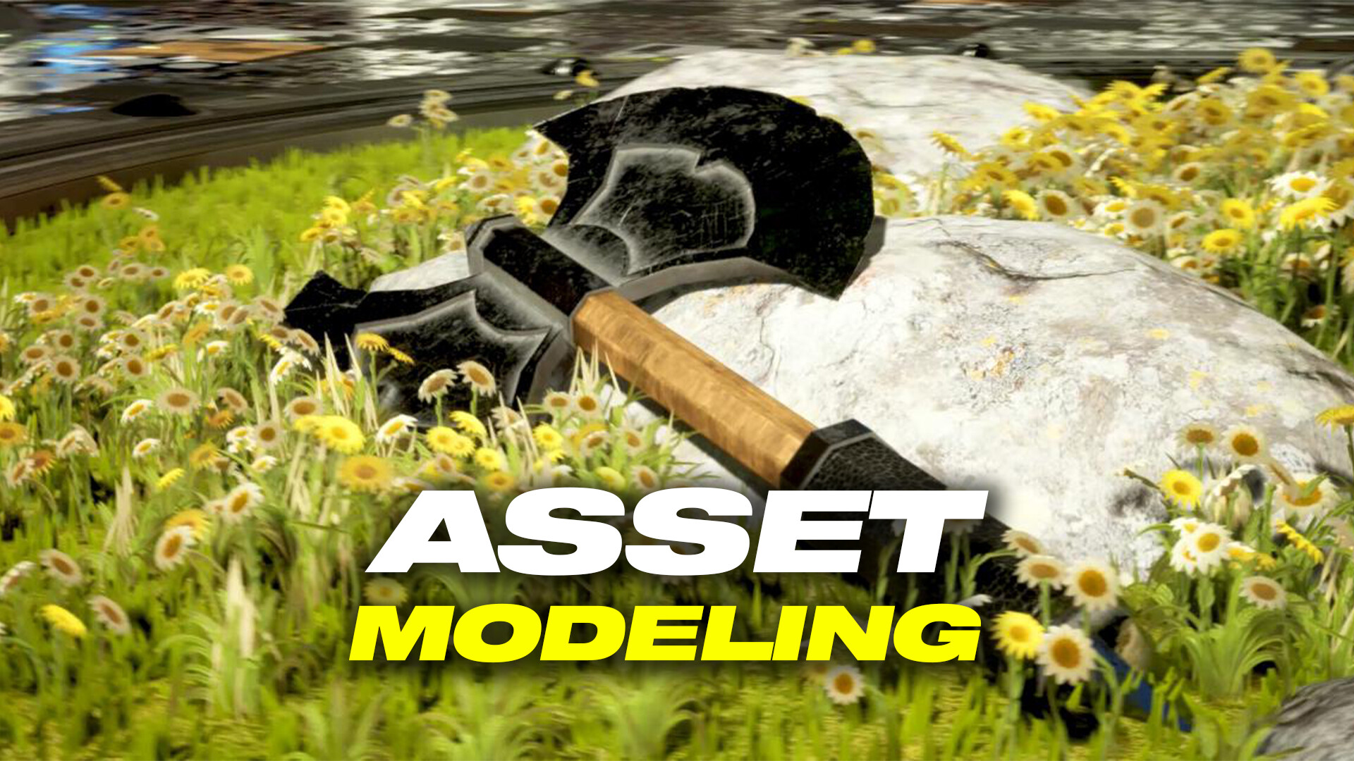 ArtStation - "Epic Battle Axe" ASSET MODELING