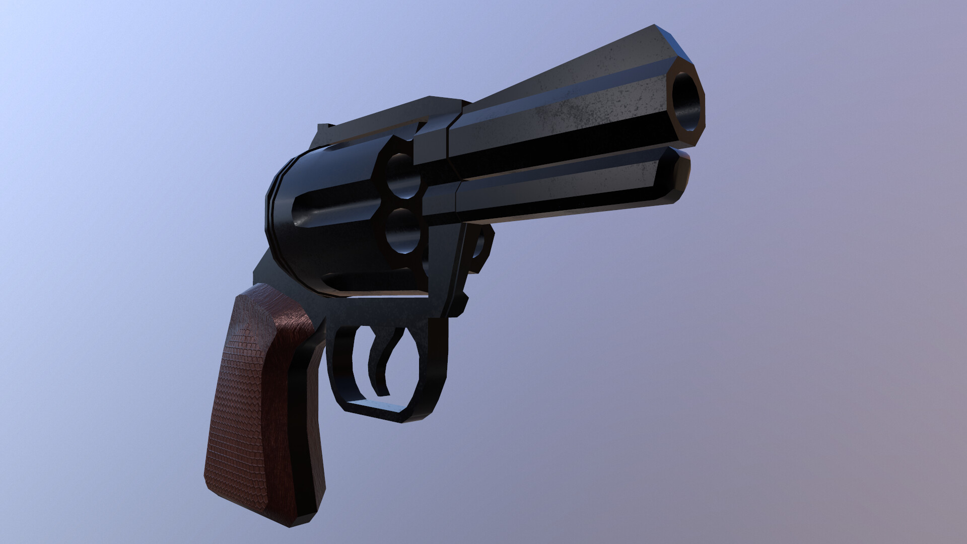 ArtStation - Colt .38 Revolver (WIP)