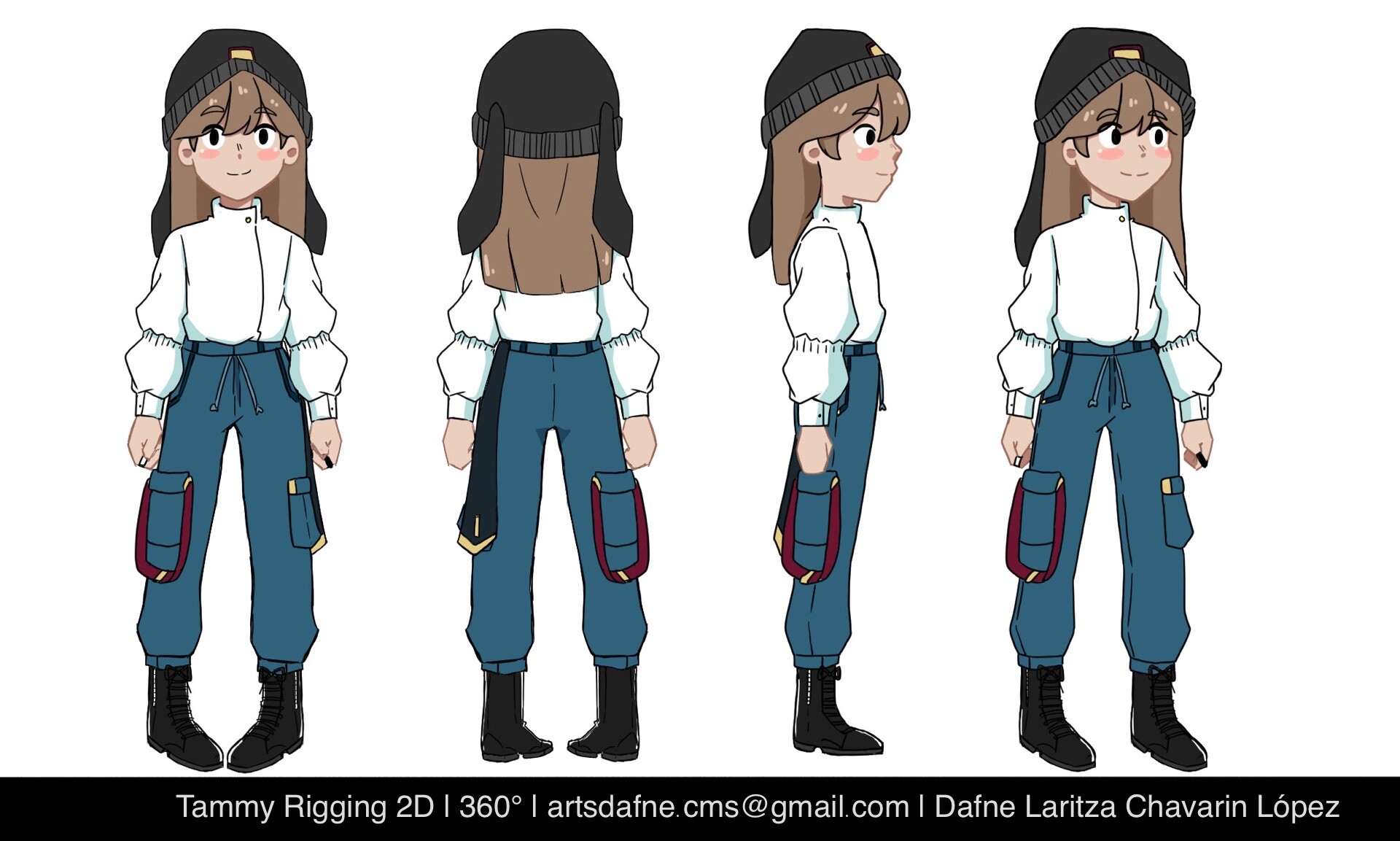 ArtStation - Tammy -Rigging 2D
