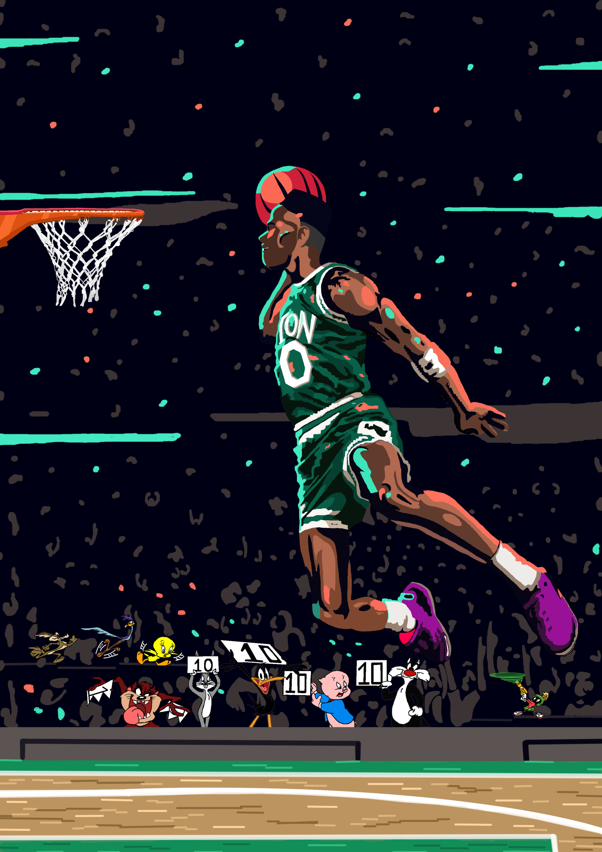 ArtStation - NBA THE FINALS