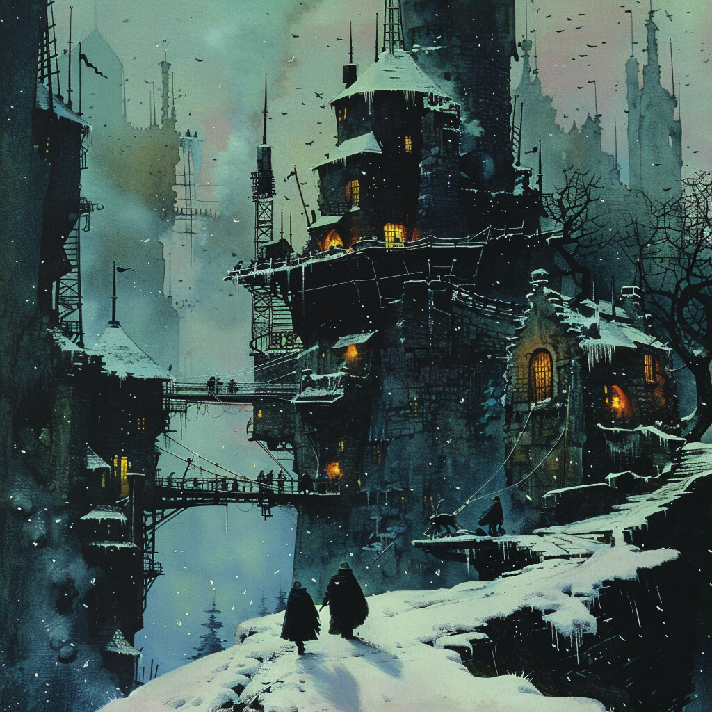 ArtStation - Winter Factory