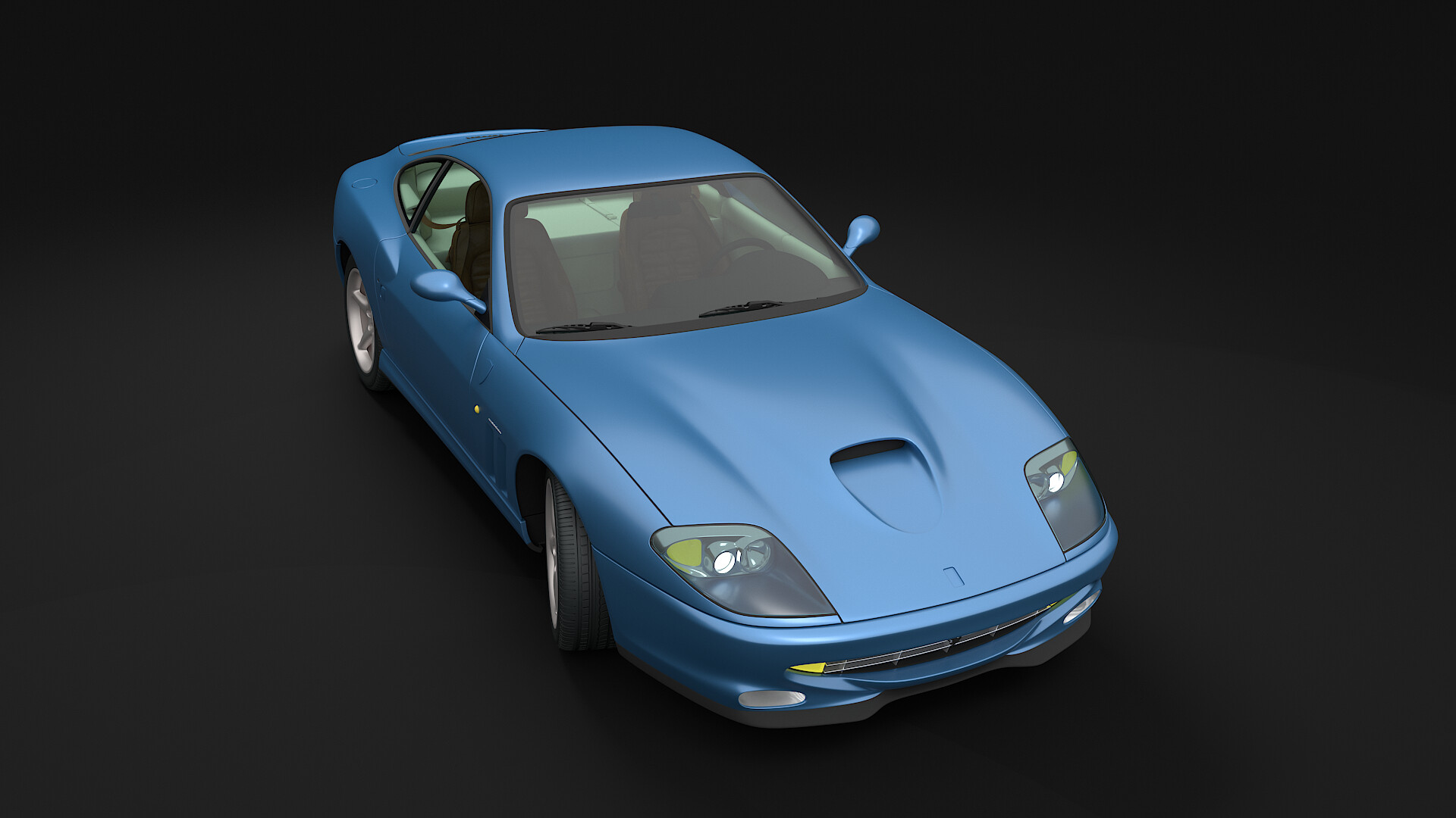 ArtStation - "FERRARI" Car Render in V-Ray #MAYA