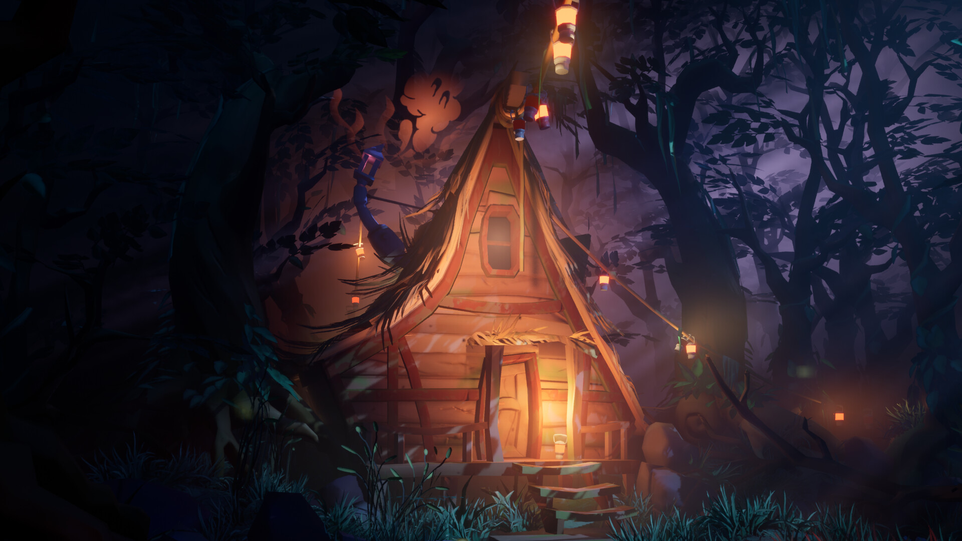 ArtStation - Swamp Shack