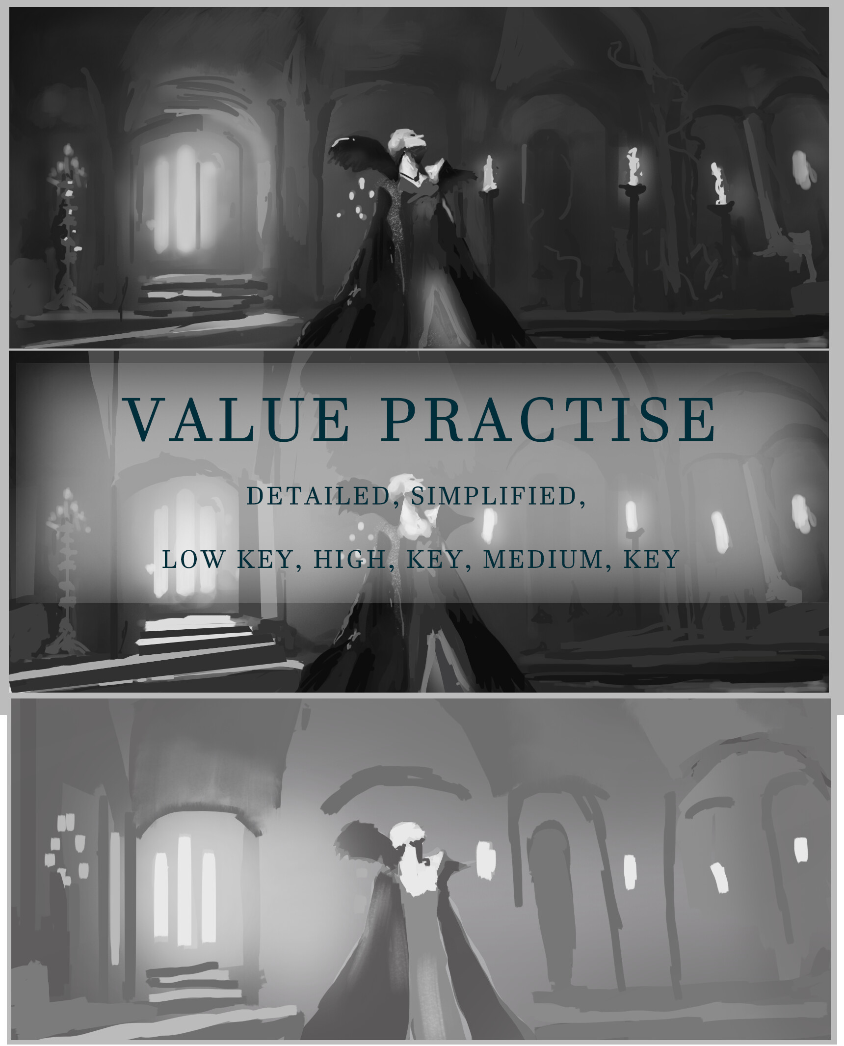 ArtStation - Value Practise