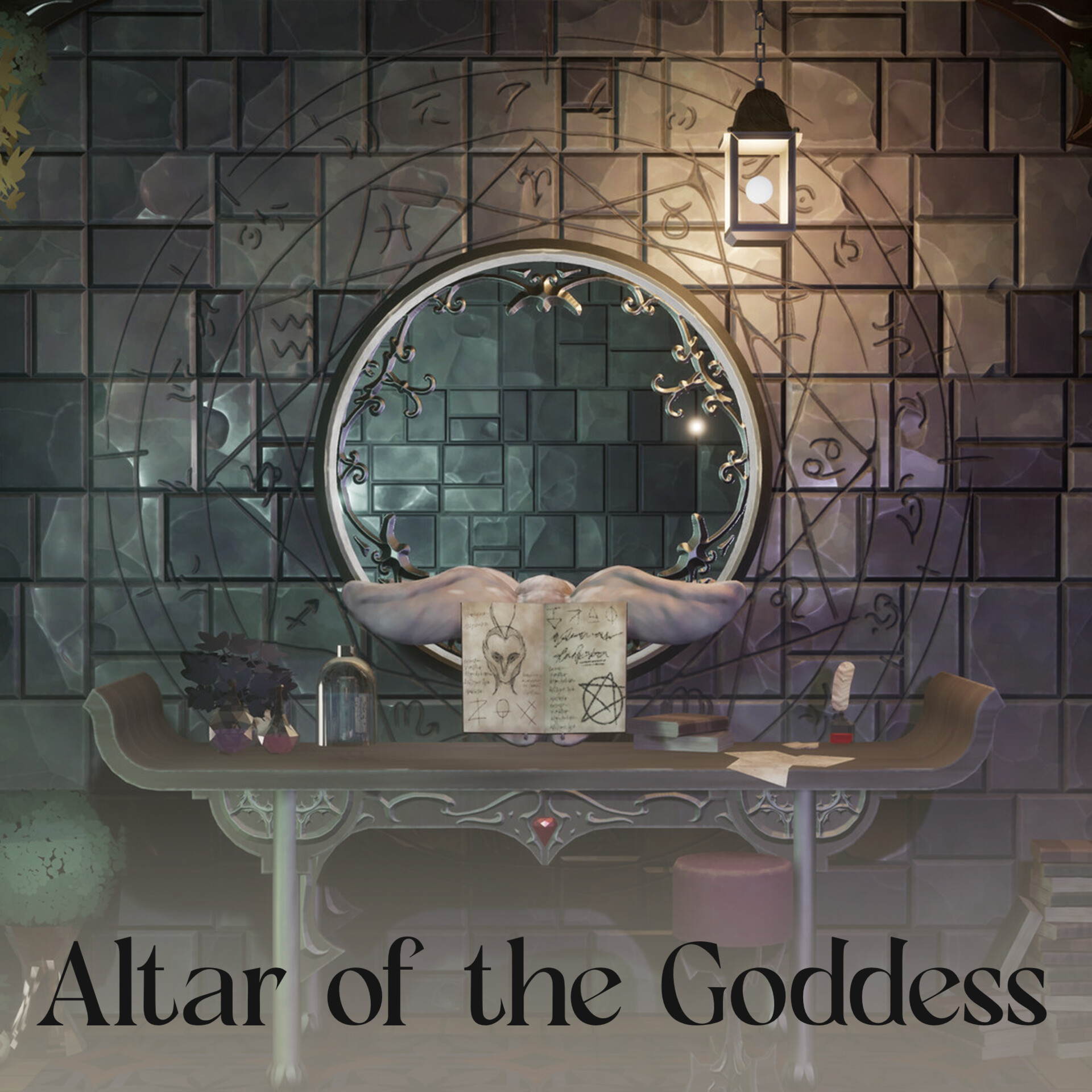 ArtStation - The Altar of the Goddess