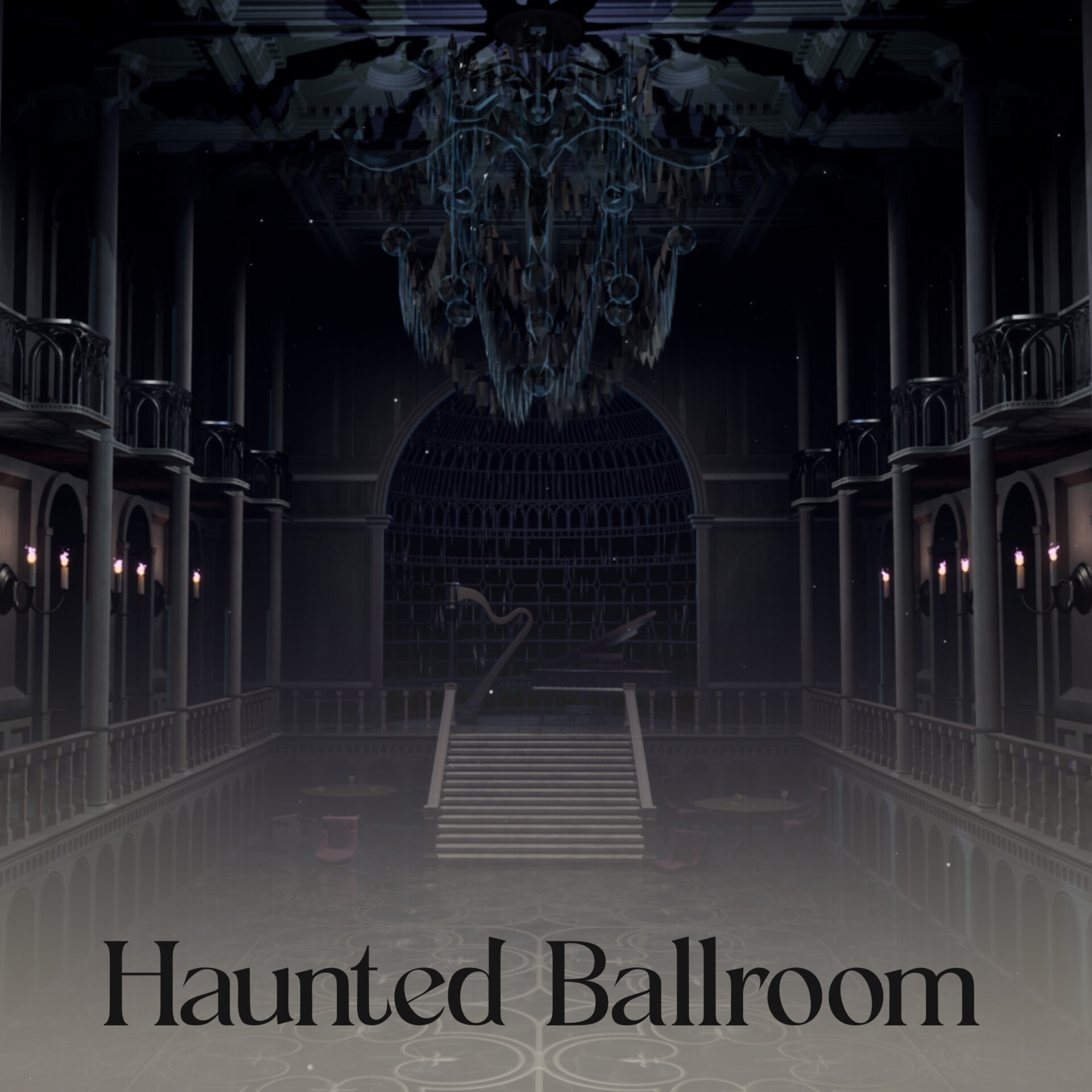 ArtStation - Haunted Ballroom Scene