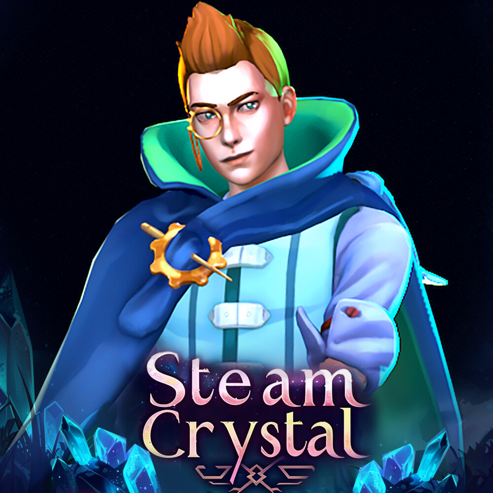 ArtStation - Steam Crystal_ main character