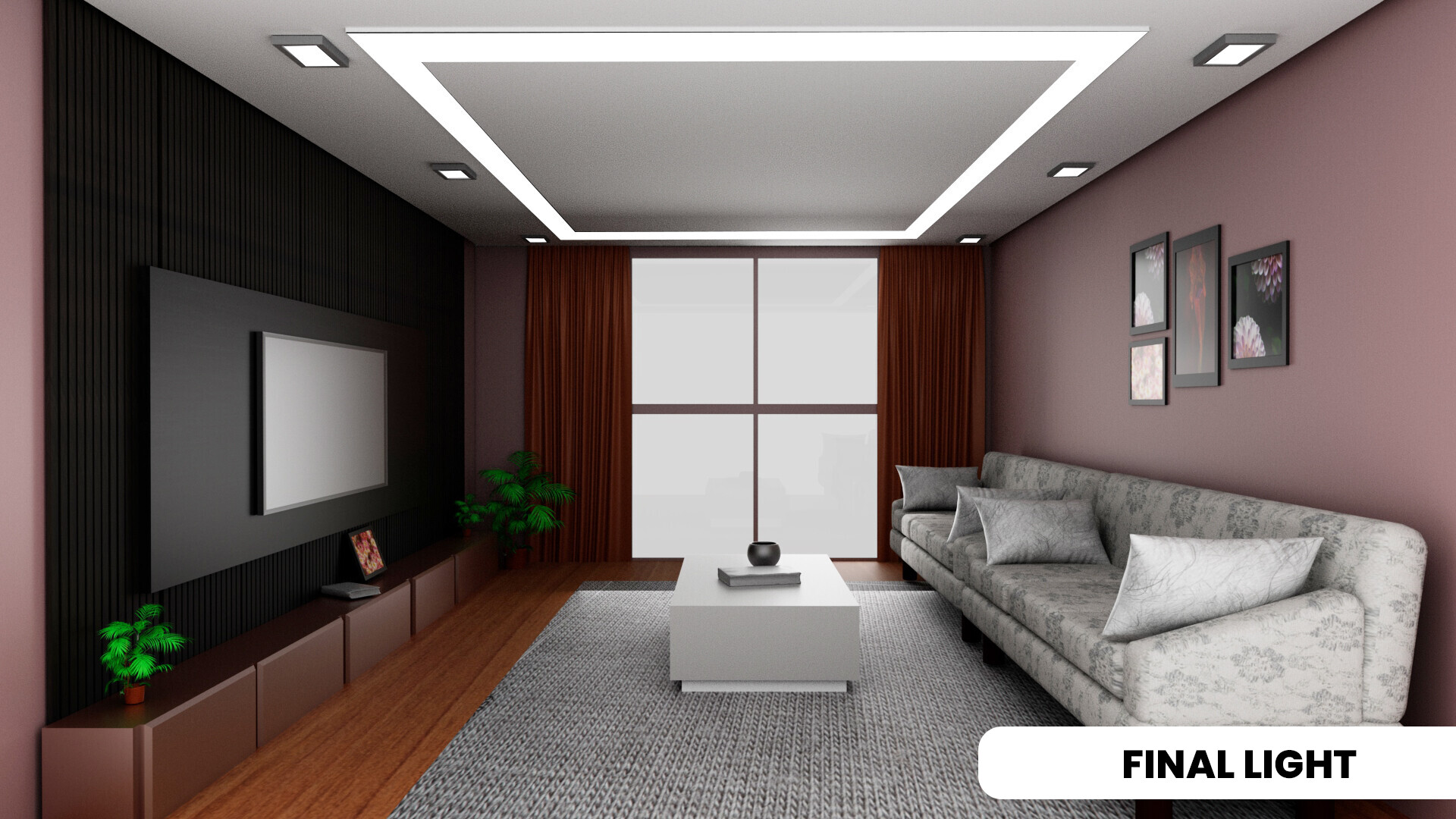 ArtStation - INTERIOR LIGHTING LIGHT PASSES