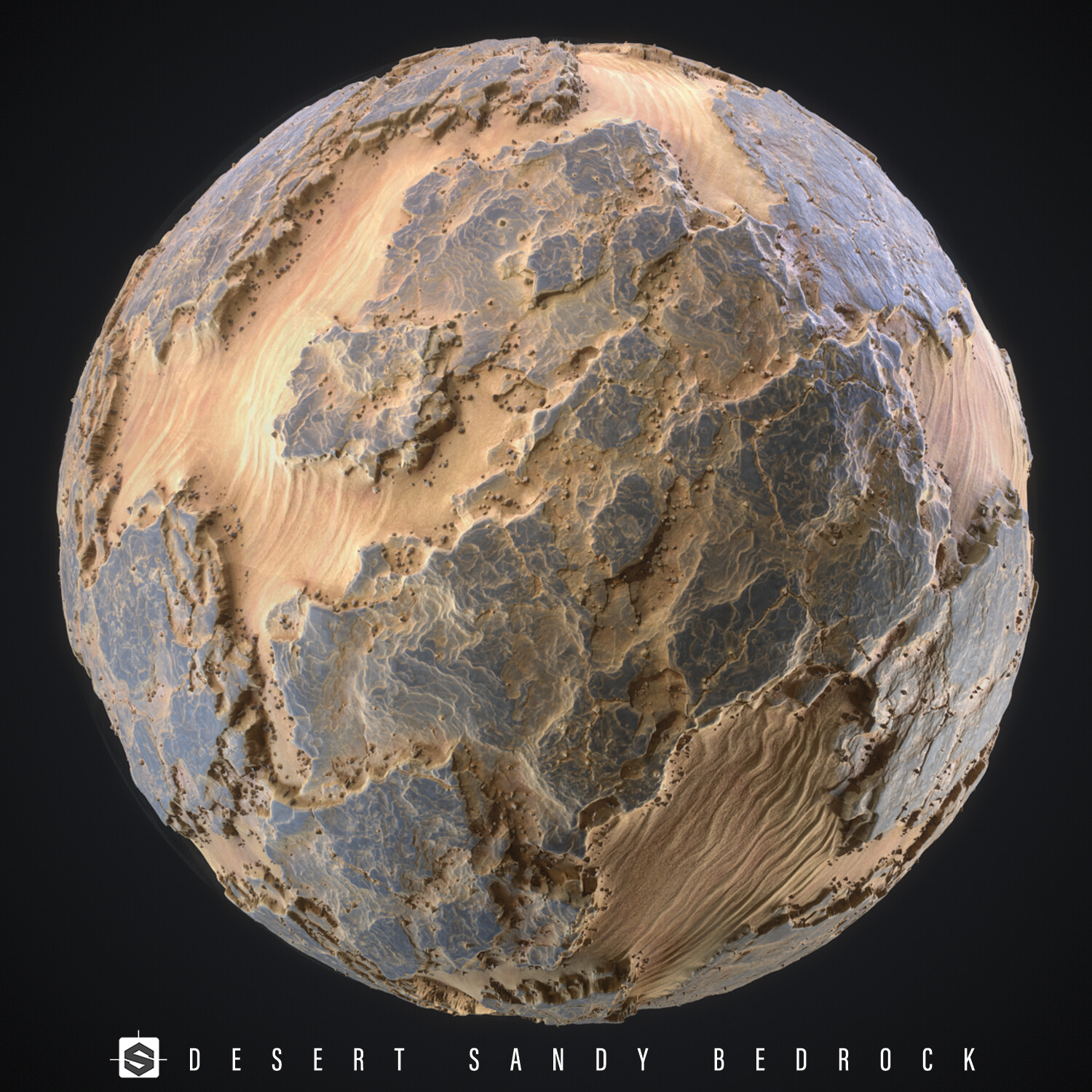 ArtStation - Desert Sandy Bedrock