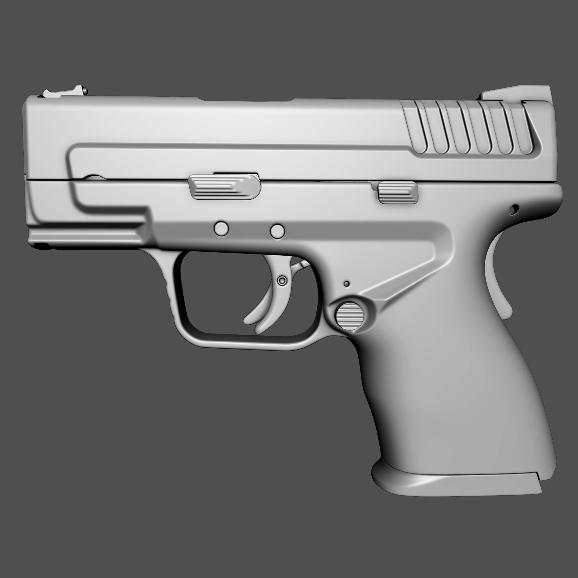 ArtStation - Springfield XD9 Highpoly