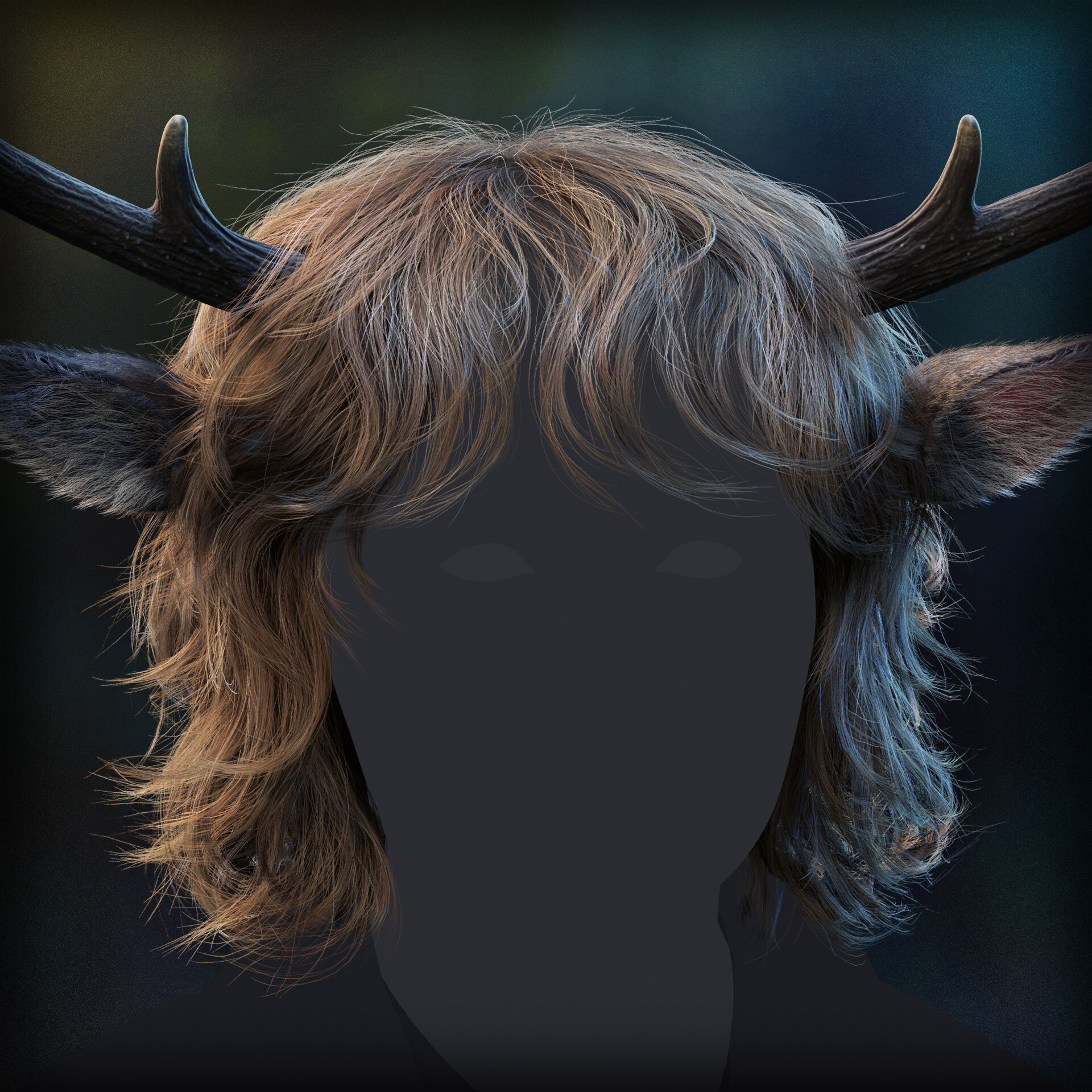 ArtStation - Sweet Tooth Fan Art: Real-time Hair and Fur + Breakdown ...