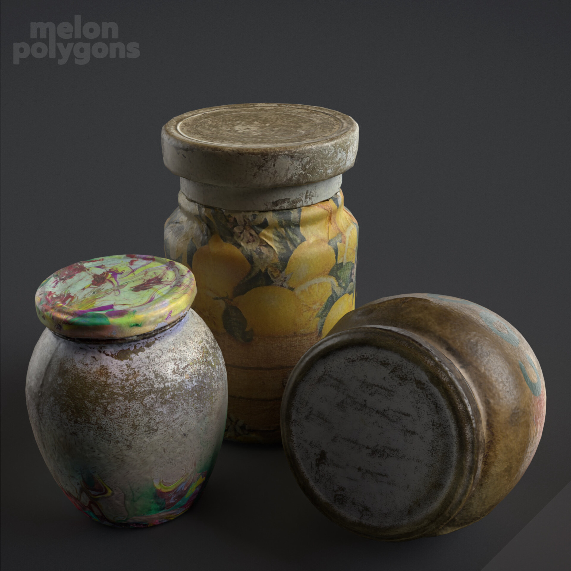 ArtStation - Kitchen Jar Pack