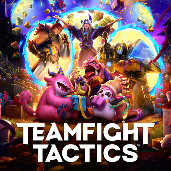 ArtStation - TFT: 5 Year Bash Key Art