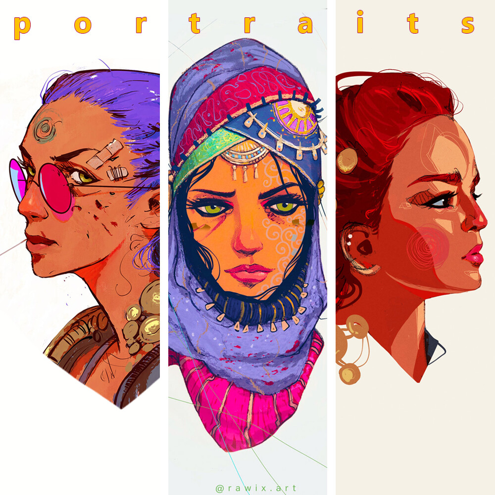 ArtStation - Portraits :: Red-2