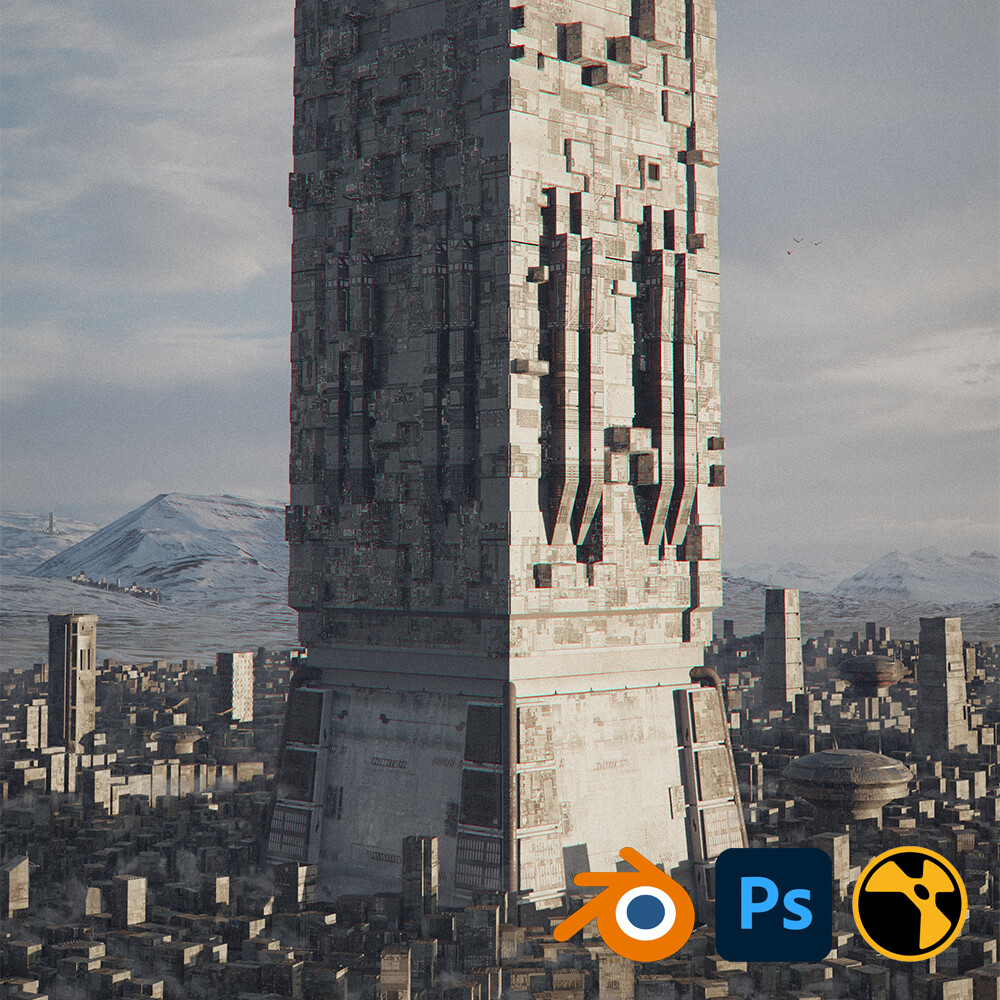 ArtStation - Totalitarian Tower