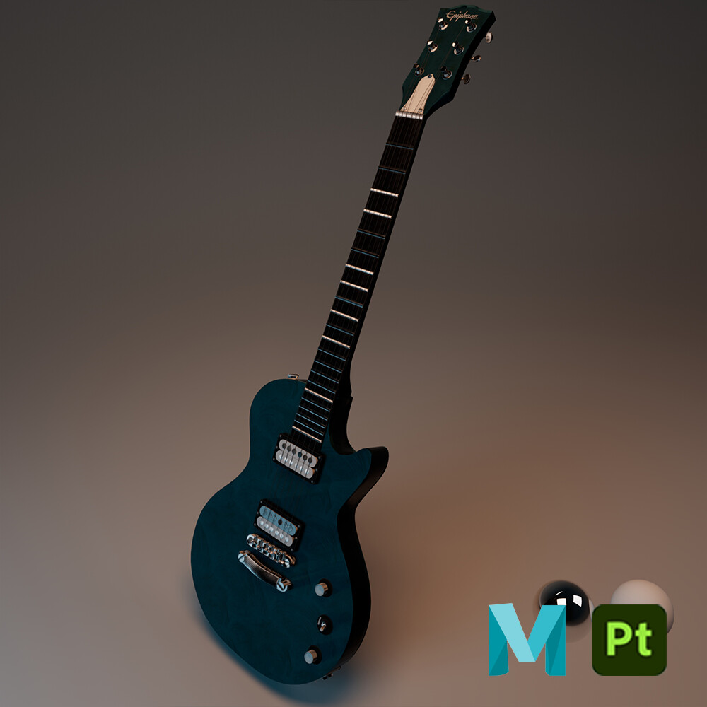 ArtStation - Epiphone Guitar 1