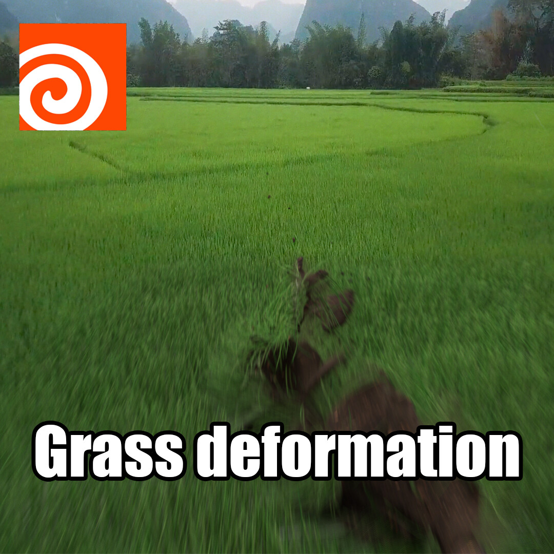 ArtStation - Grass deformation