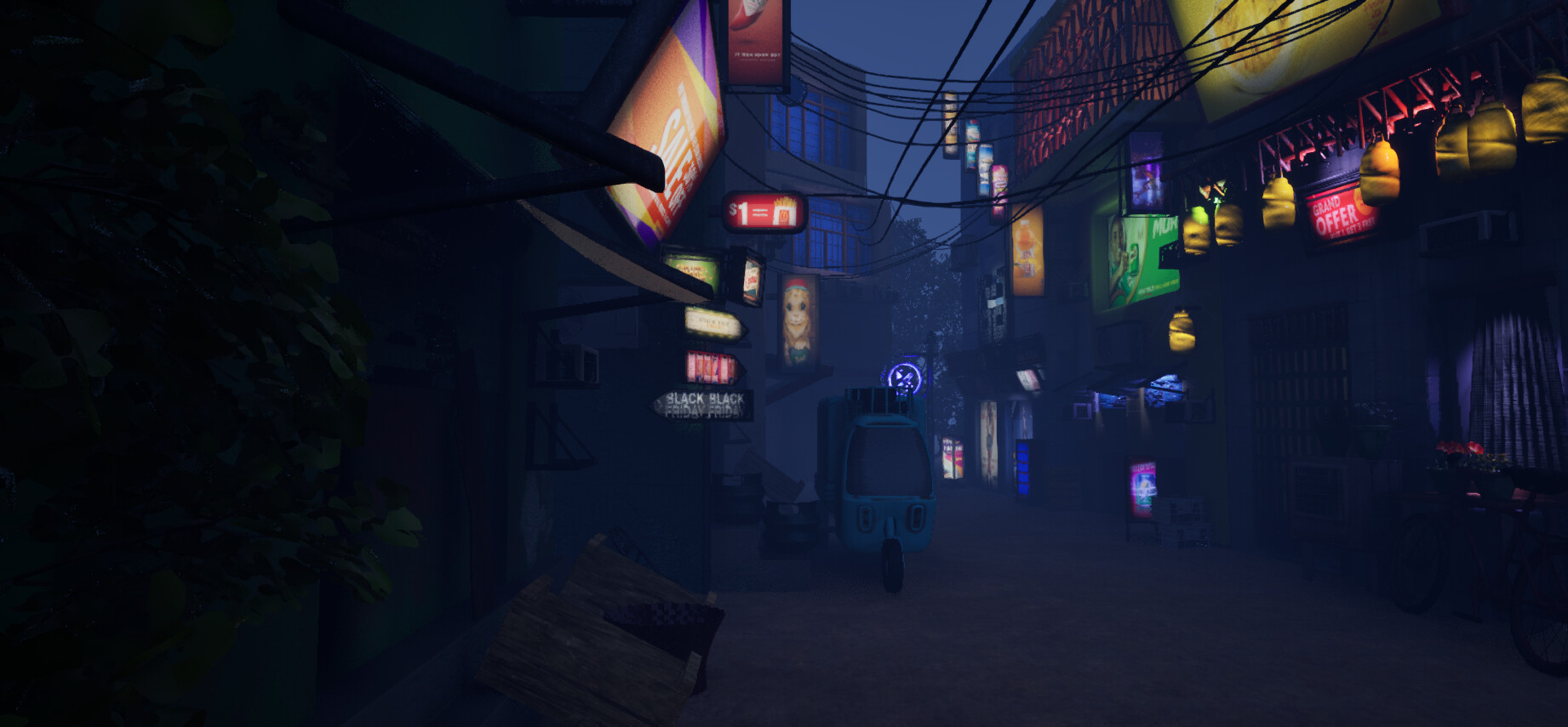 ArtStation - Stray Game Scene