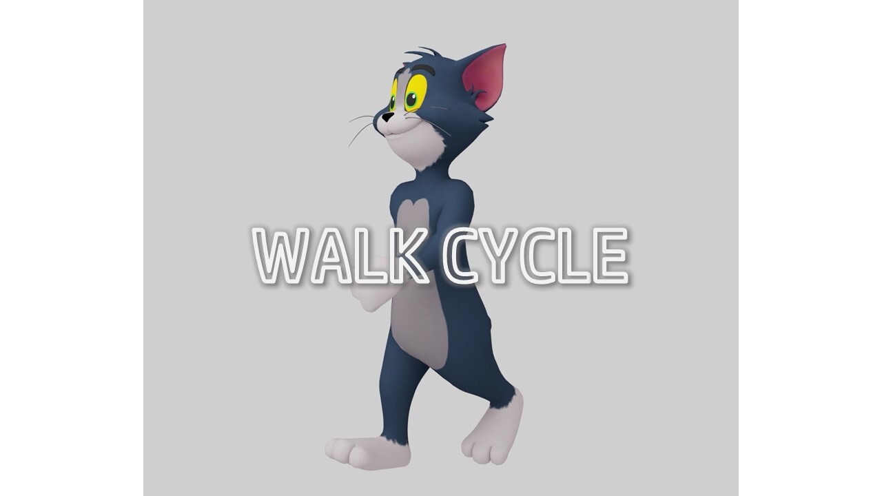 ArtStation - Tom Walk Cycle Animation