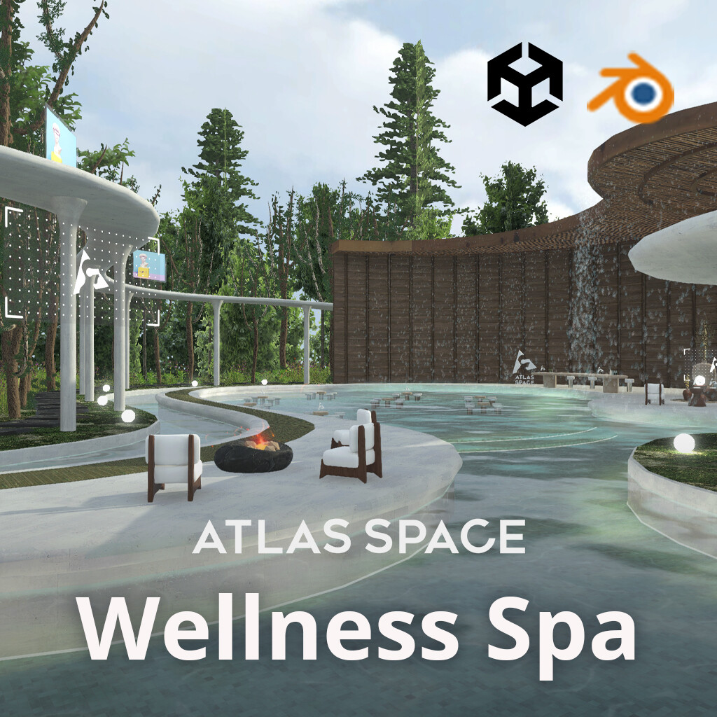 ArtStation - Wellness Spa Scene - Atlas Space