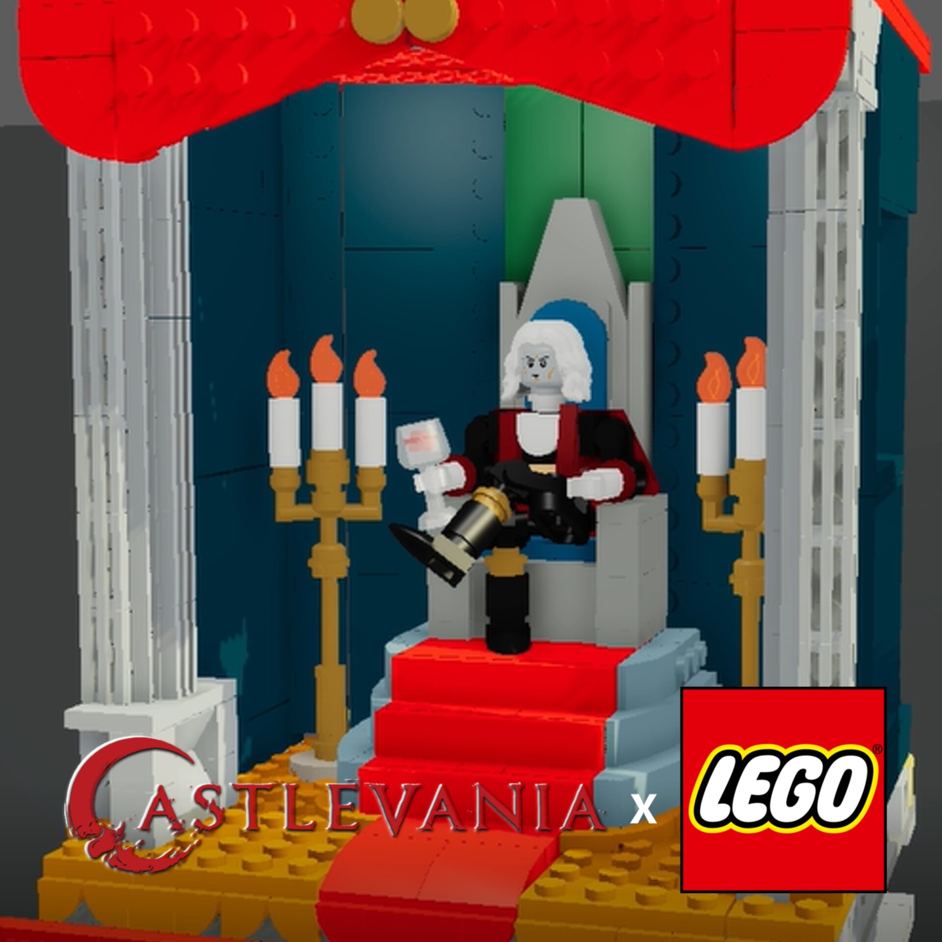 ArtStation - Lego Castlevania Build
