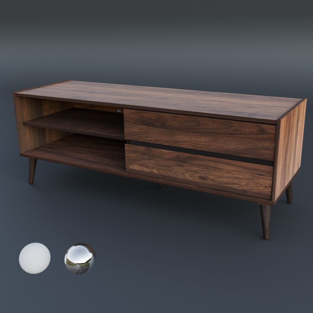 ArtStation - Realistic TV STAND