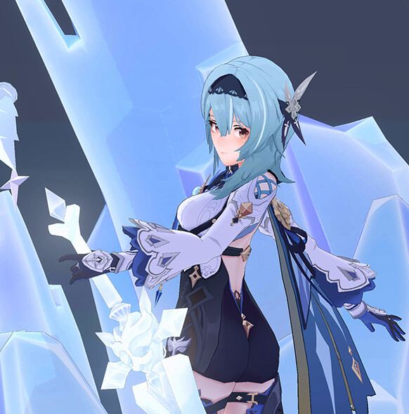 ArtStation - Genshin impact - Eula