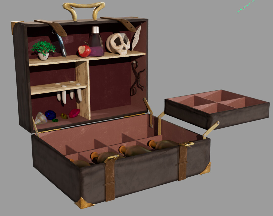 ArtStation - Witch's trunk