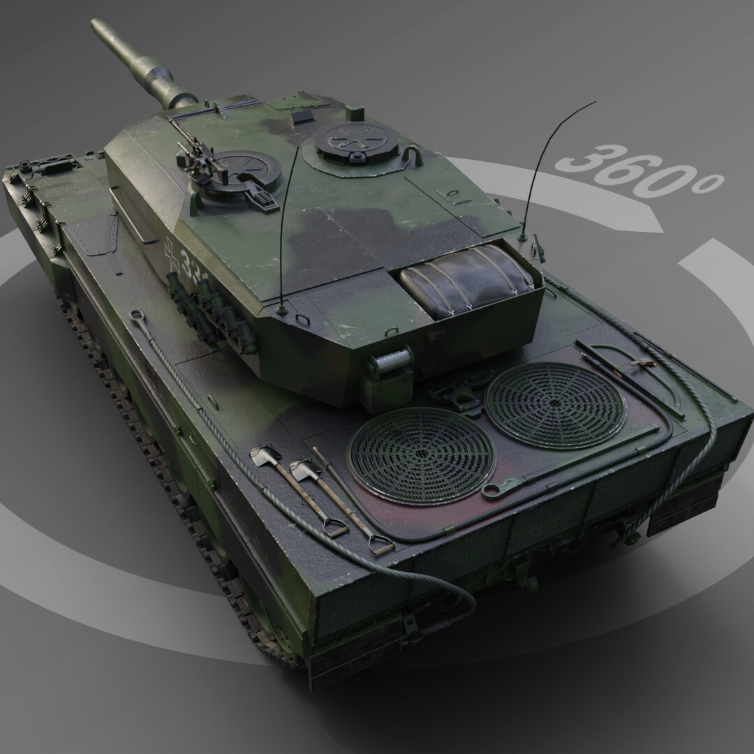 ArtStation - Leopard 2 360 view