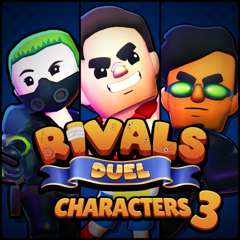 ArtStation - Rivals Duel - Characters pt.3 (Neon Play Edition)